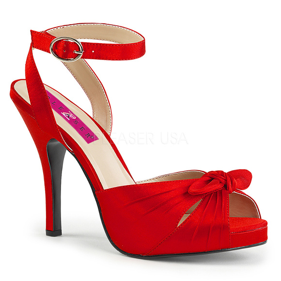 Shoes | Pin Up Platform Ankle High Heels Shoes | Poshmark